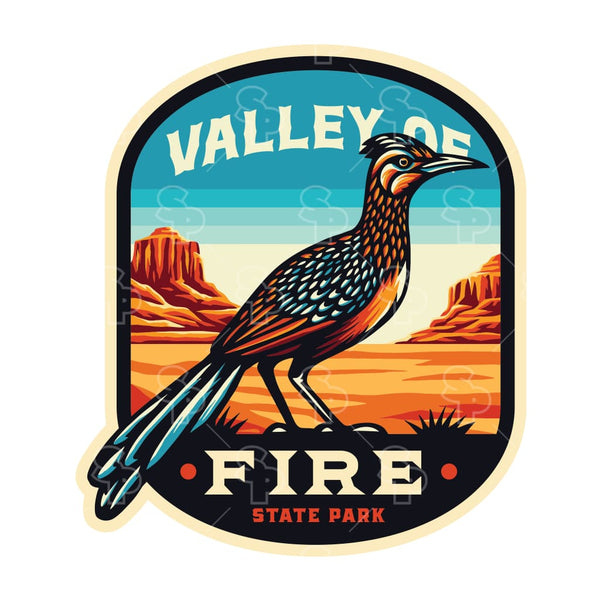 Sticker Pack | 20253 - Desert Roadrunner - Valley of Fire