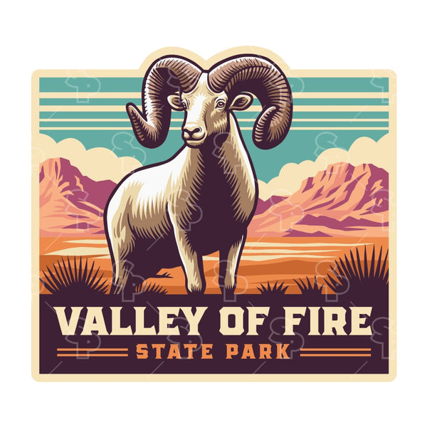 Sticker Pack | 20254 - Ram Profile - Valley of Fire