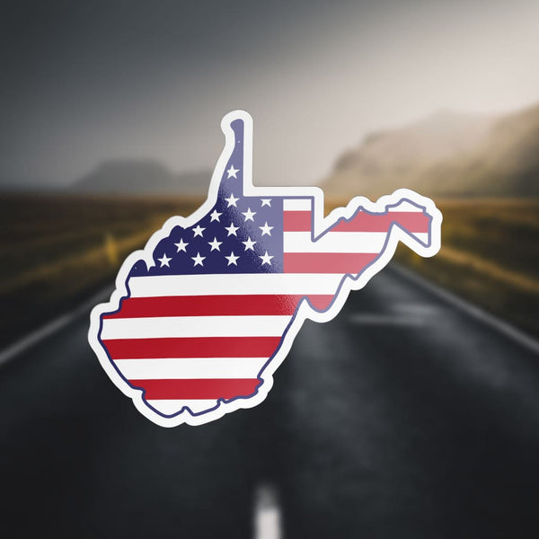 Sticker Pack | 2607 - USA Love - West Virginia
