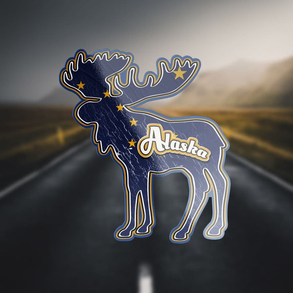 Sticker Pack | 2740 - State Moose - Alaska
