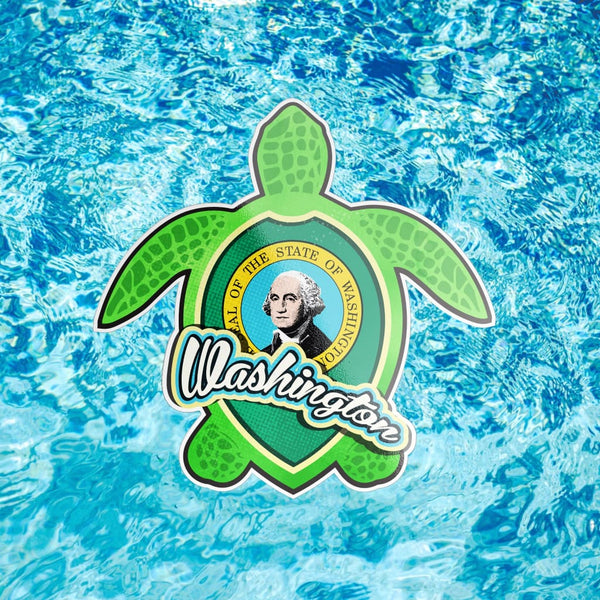 Sticker Pack | 2929 - State Turtle - Washington