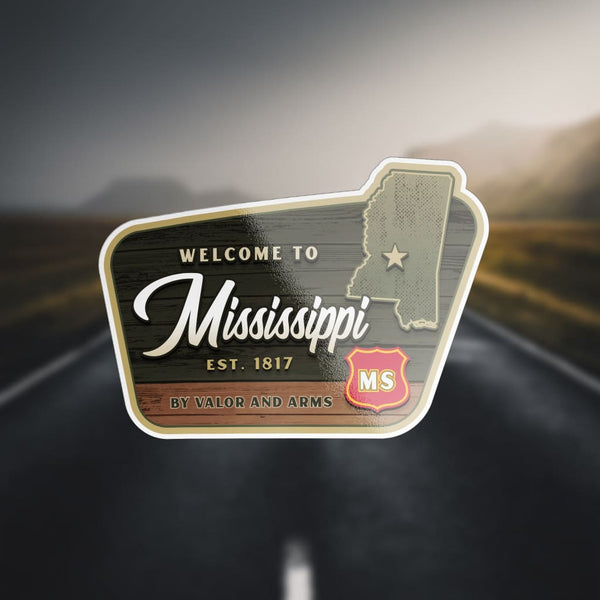 Sticker Pack | 3323 - Welcome To - Mississippi