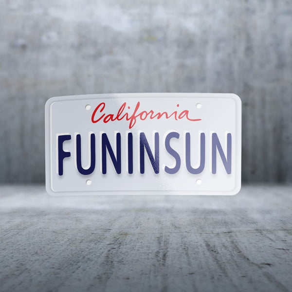 Sticker Pack | 351 - Plates - California