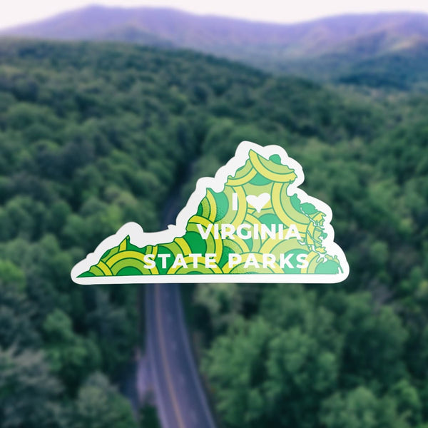 Sticker Pack | 3908 - I Heart VA State Parks