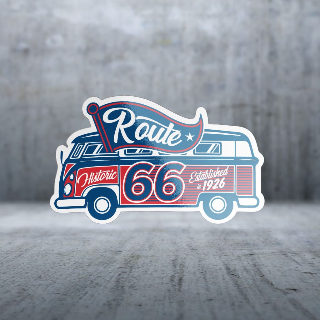 Sticker Pack | 4037 - Route 66 - Bus Banner