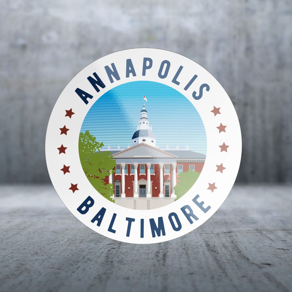 Sticker Pack | 4137 - Annapolis State House