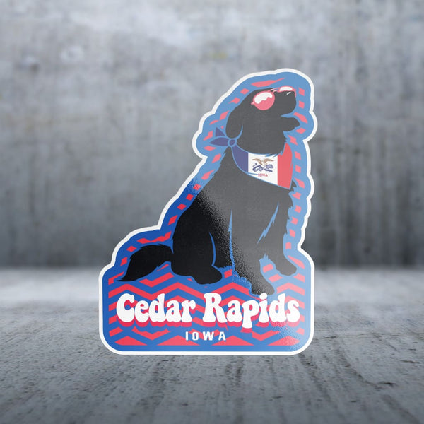 Sticker Pack | 4187 - State Flag Bandana - Iowa