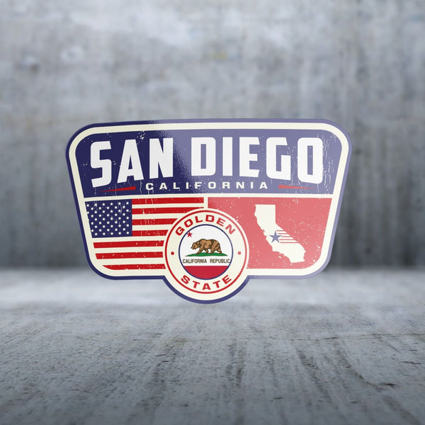 Sticker Pack | 4237 - Patriotic Location - California