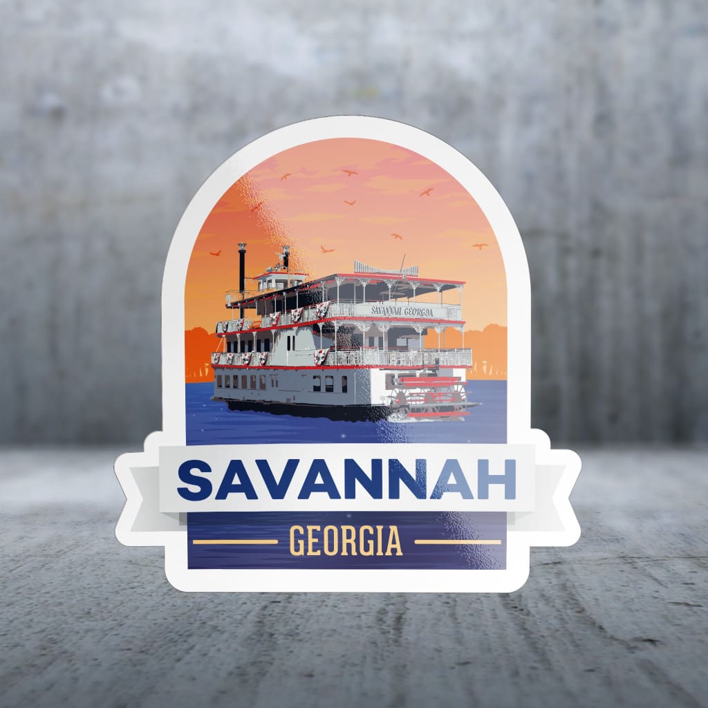 Sticker Pack | 4430 - Savannah Riverboat