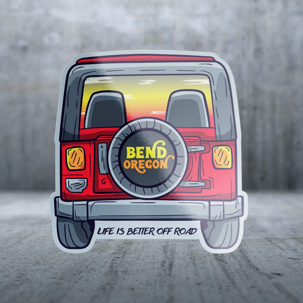 Sticker Pack | 4591 - Jeep Back