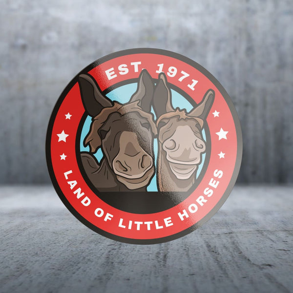 Sticker Pack | 5023 - Smiling Donkey Duo