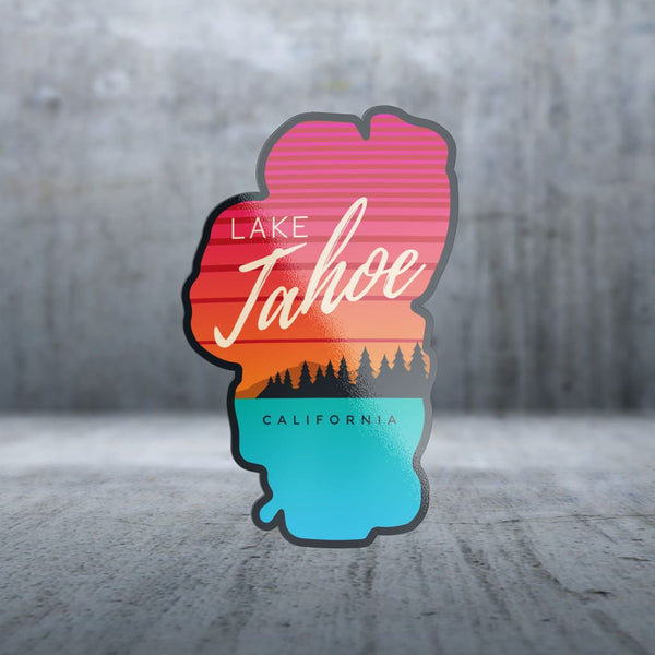 Sticker Pack | 5105 - Pink lake Outline