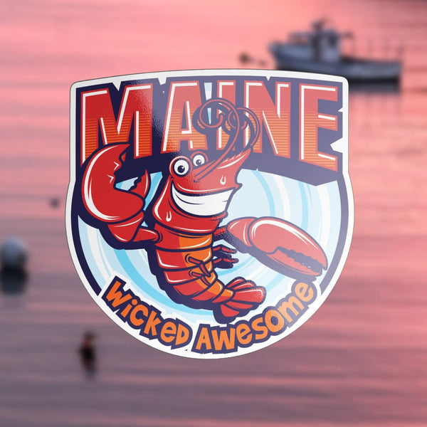 Sticker Pack | 531 - Maine - Wicked Awesome
