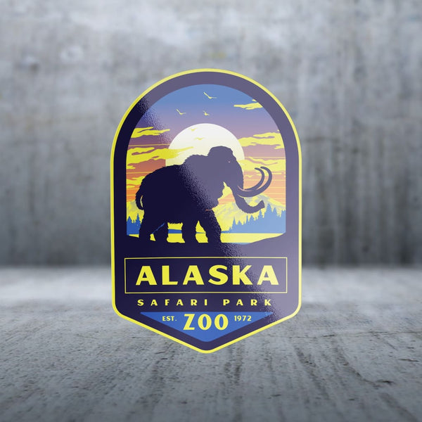 Sticker Pack | 5575 - Retro Zoo - Woolly Mammoth