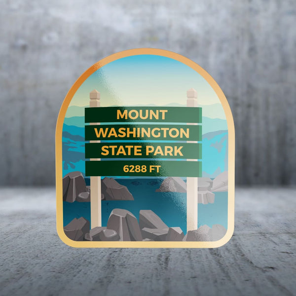 Sticker Pack | 6375 - Summit Sign Mount Washington