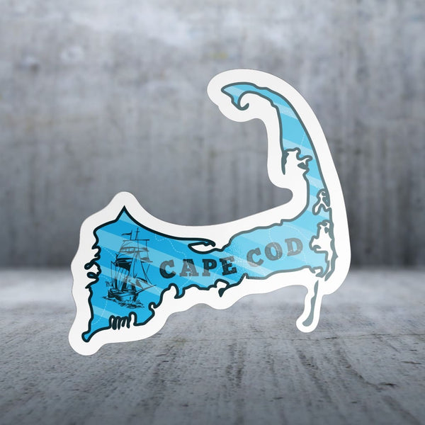 Sticker Pack | 6660 - Cape Cod Shape - Blue Sailboat