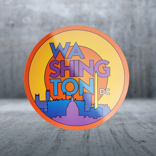 Sticker Pack | 7001 - Washington DC - Bright Feature Layers
