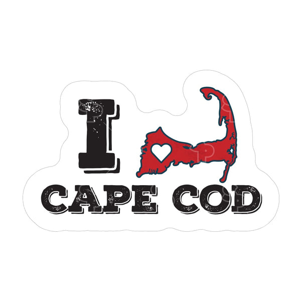 Sticker Pack | 7062 - I Love State - Cape Cod