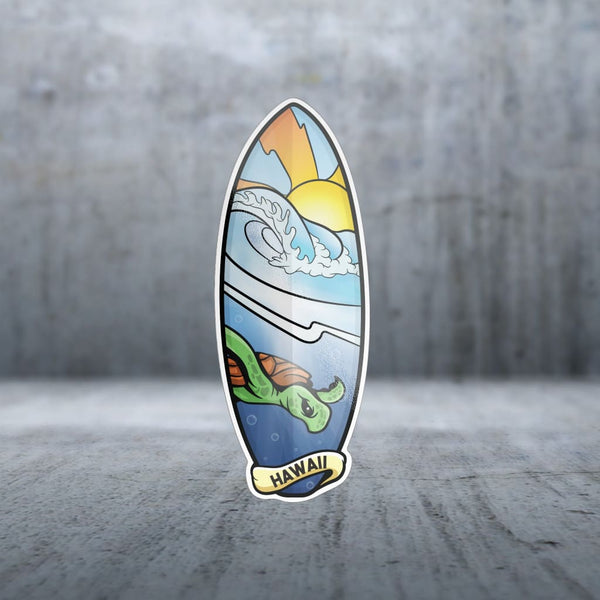 Sticker Pack | 7230 - Turtle Wave Surfboard