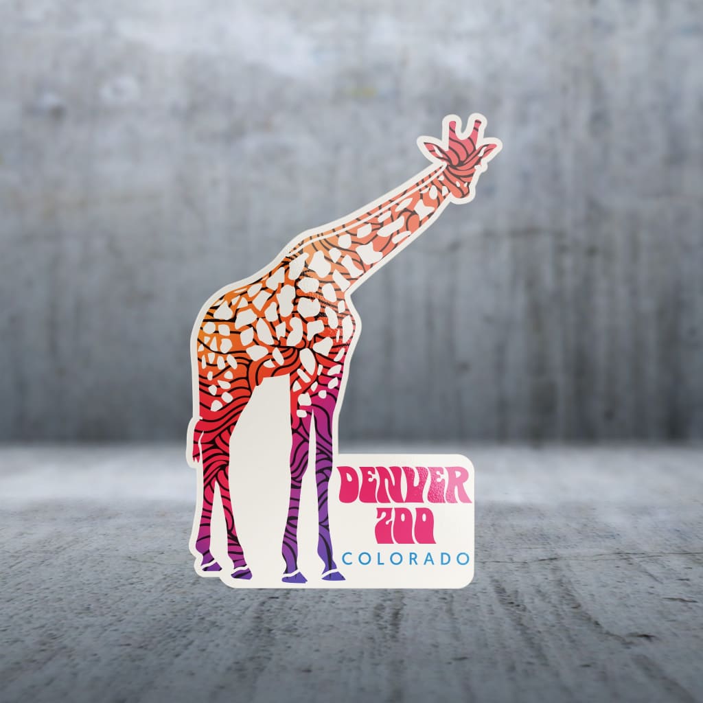 Sticker Pack | 7405 - Peach Pink Purple - Giraffe