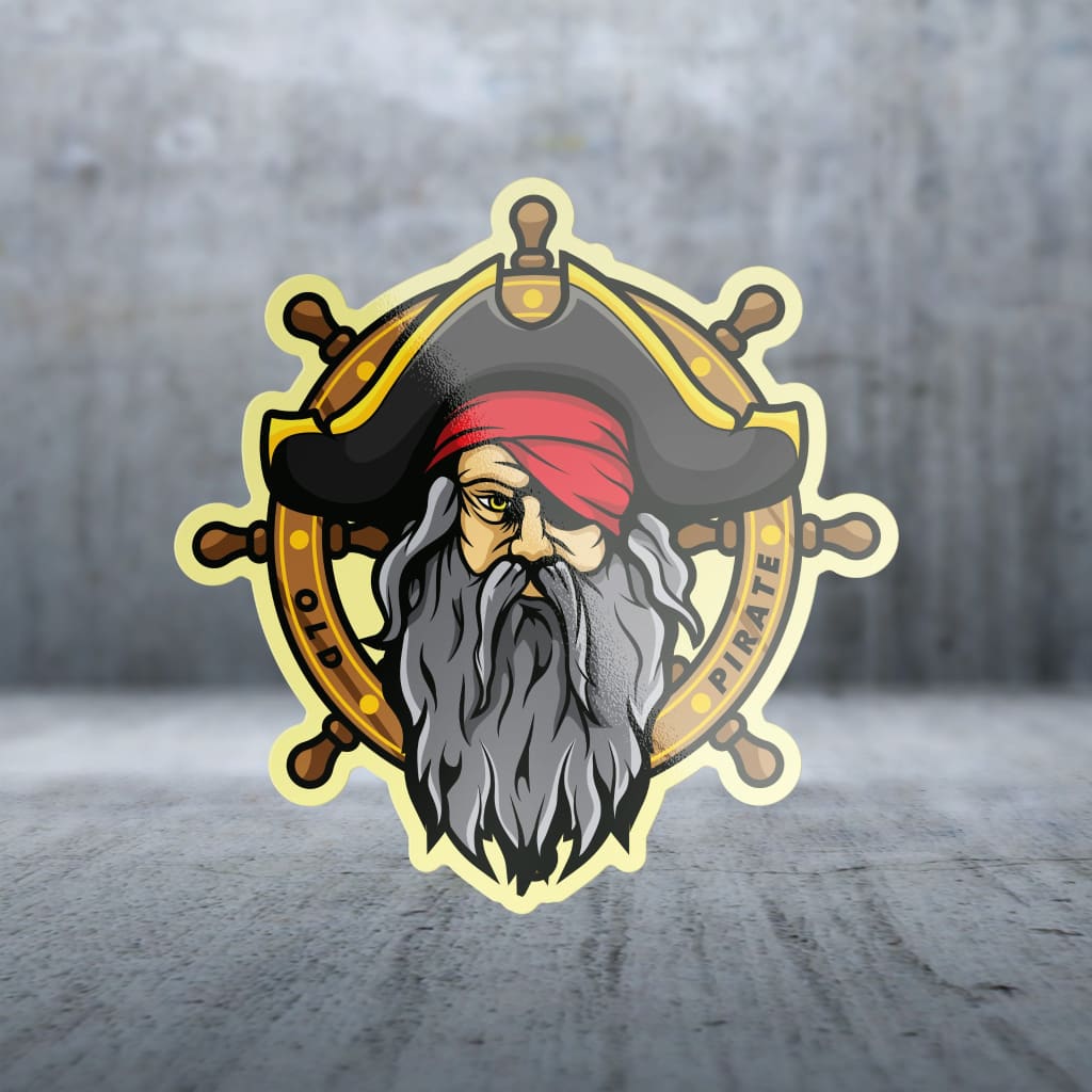 Sticker Pack | 7576 - Old Man Behind the Wheel - Pirates