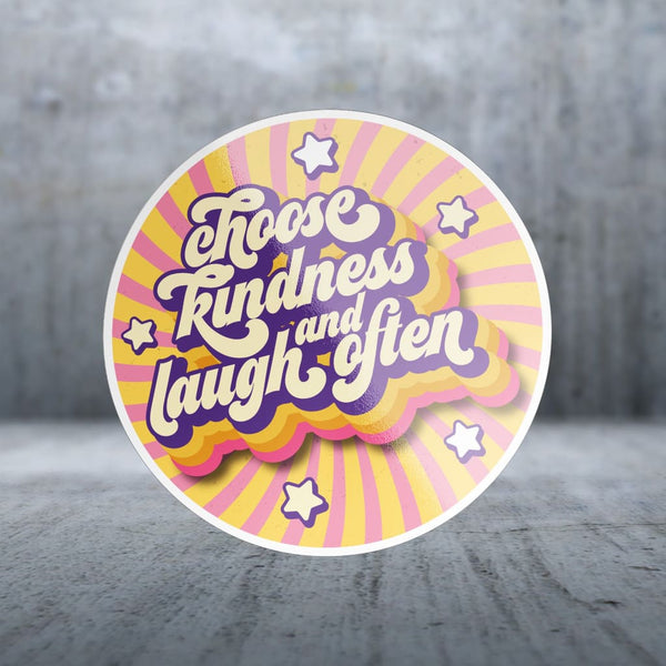 Sticker Pack | 7616 - Kindness and Laughter - Sayings