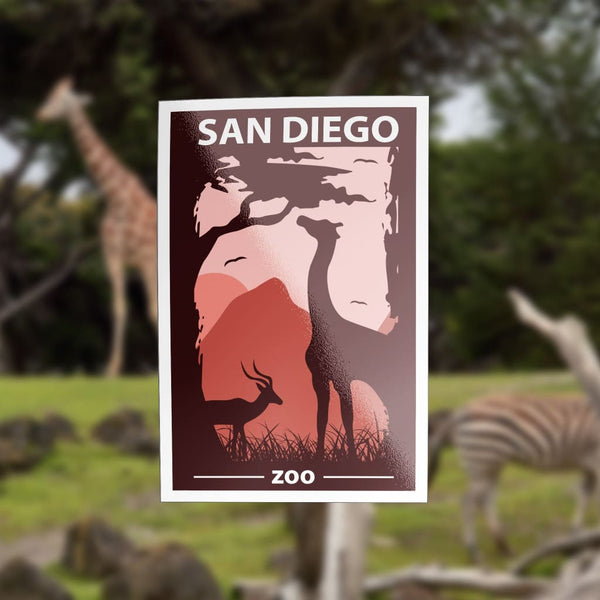 Sticker Pack | 786 - Zoo Poster Sticker