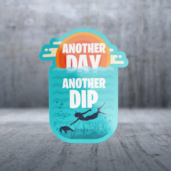 Sticker Pack | 8026 - Beach Sayings - Another Day Dip