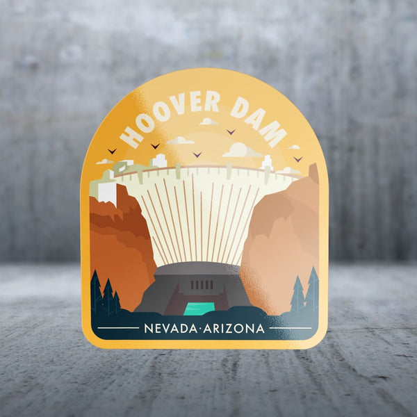 Sticker Pack | 8308 - Arc Badge - Hoover Dam