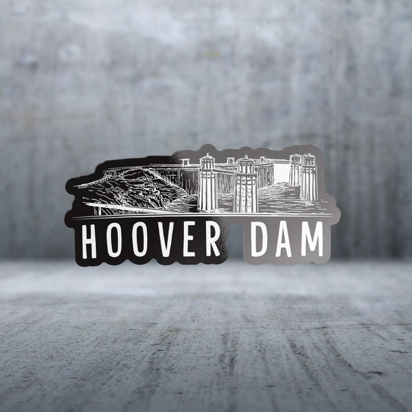 Sticker Pack | 8336 - BW Places - Hoover Dam