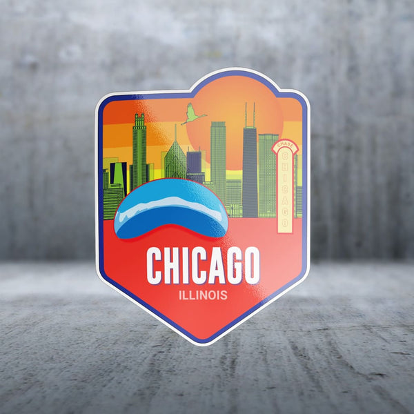 Sticker Pack | 8379 - Bright Shield - Chicago