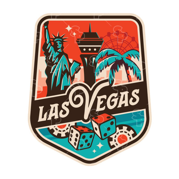 Sticker Pack | 8447 - Deco Icons - Las Vegas