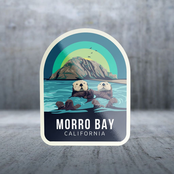 Sticker Pack | 8775 - Rainbow Sky - Morro Bay