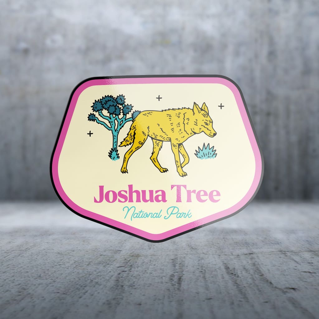 Sticker Pack | 8825 - Joshua Tree Coyote