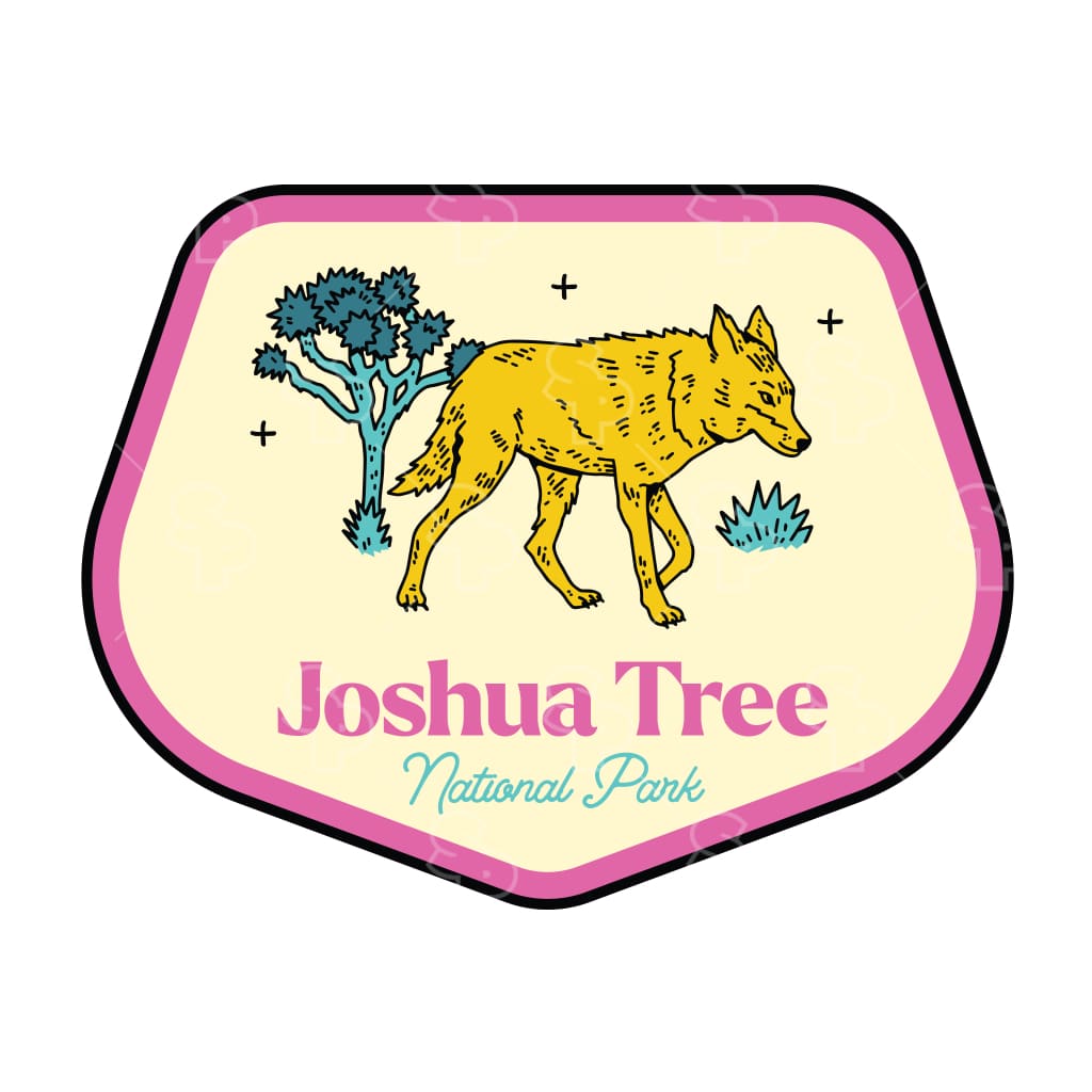 Sticker Pack | 8825 - Joshua Tree Coyote