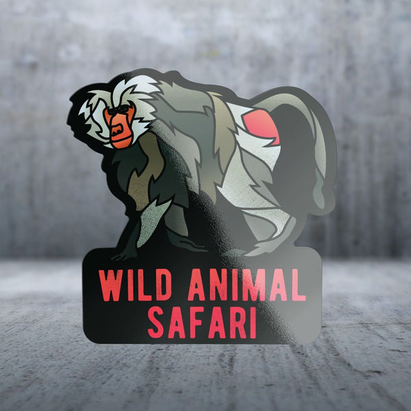 Sticker Pack | 8878 - Halftone - Baboon