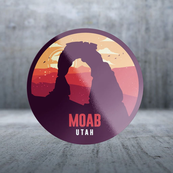 Sticker Pack | 8914 - Wilderness Silhouette - Moab Utah