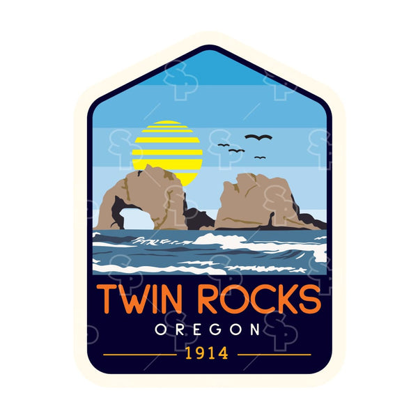 Sticker Pack | 8977 - Tribal Art - Twin Rocks