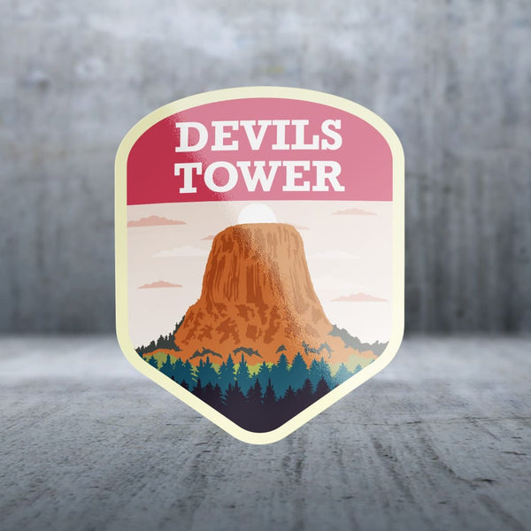 Sticker Pack | 9101 - Acorn Places - Devils Tower