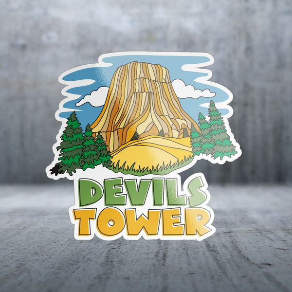 Sticker Pack | 9105 - Vibrant Hand - Devils Tower
