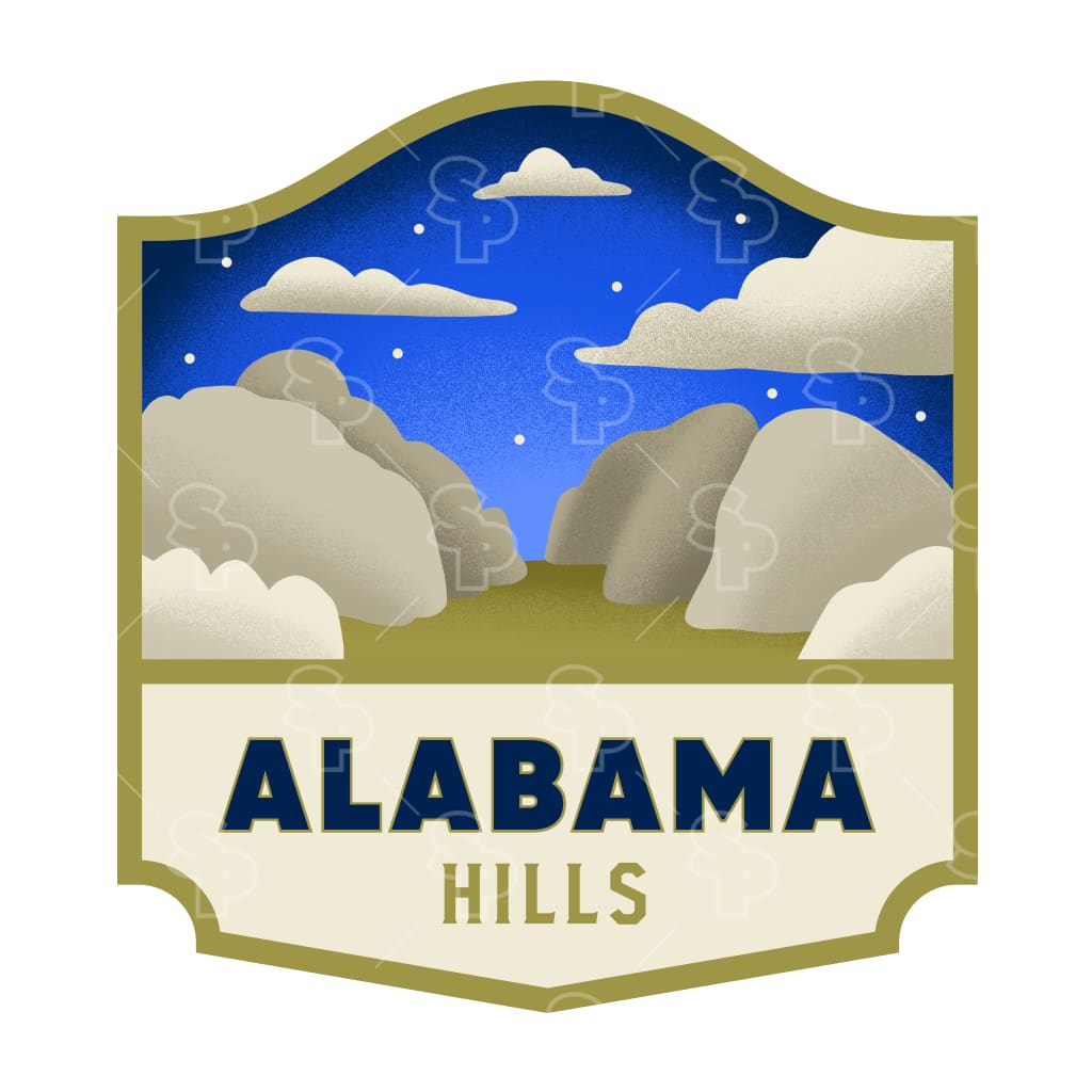 Sticker Pack | 9328 - Alabama Hills Story