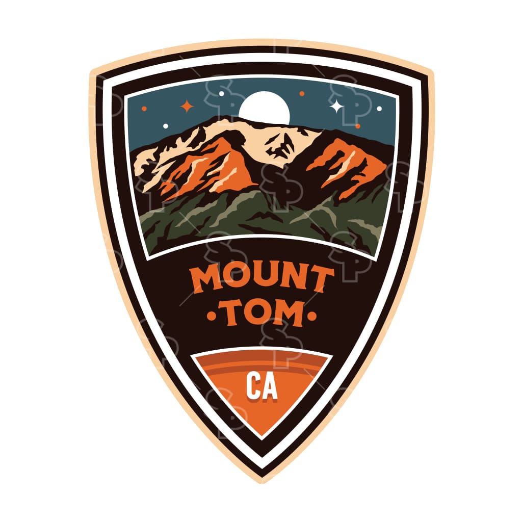 Sticker Pack | 9383 - Mount Tom Pick Night