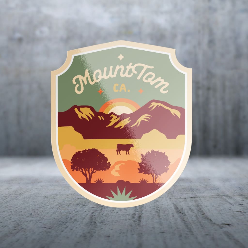 Sticker Pack | 9387 - Mount Tom Cow