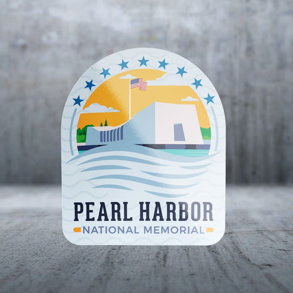 Sticker Pack | 9467 - Waves Badge - Pearl Harbor