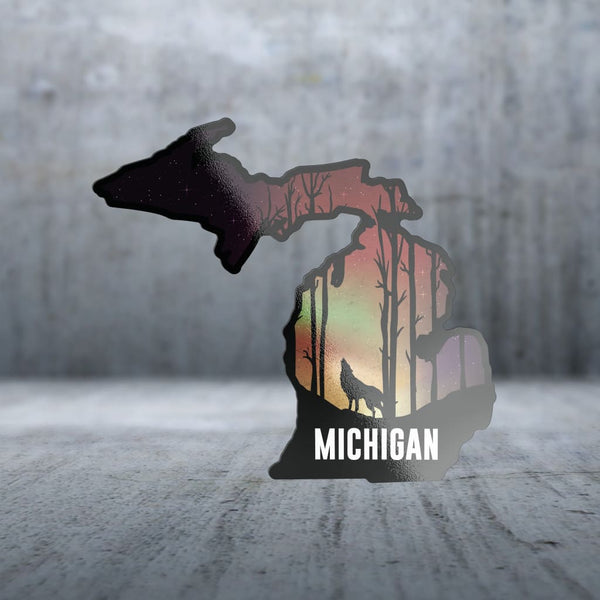 Sticker Pack | 9481 - Michigan Wolf Howl