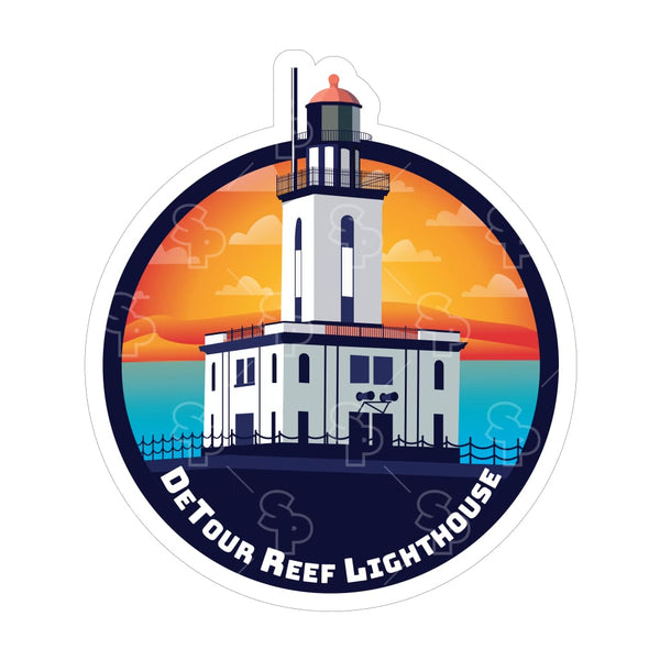 Sticker Pack | 9605 - CirclePop - DeTour Reef Lighthouse