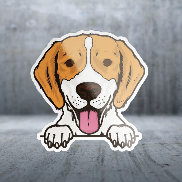 Sticker Pack | 9718 - Dogs Begging Illustrated - Beagle
