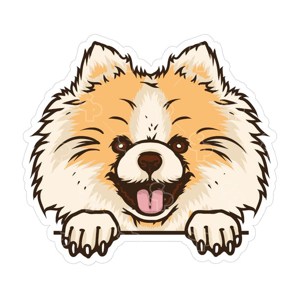 Sticker Pack | 9728 - Dogs Begging Illustrated - Pomeranian