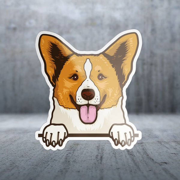 Sticker Pack | 9739 - Dogs Begging Illustrated - Corgie