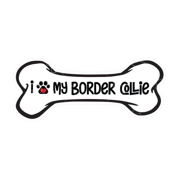 Sticker Pack | 9774 - Dog Bones - Border Collie